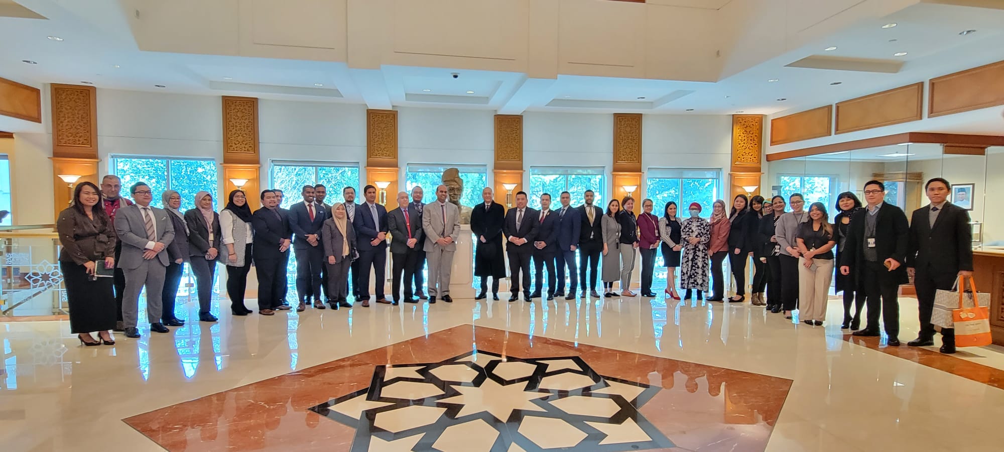 Ambassador Dato’ Seri Nazri official first day at the Embassy of ...